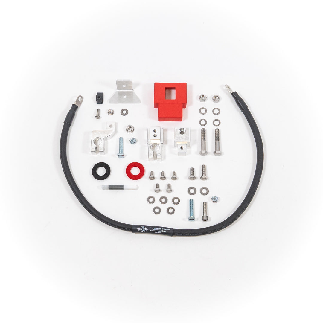 24 Ford Ranger/Ranger Raptor Billet Battery Terminal Upgrade Kit – BAJA ...